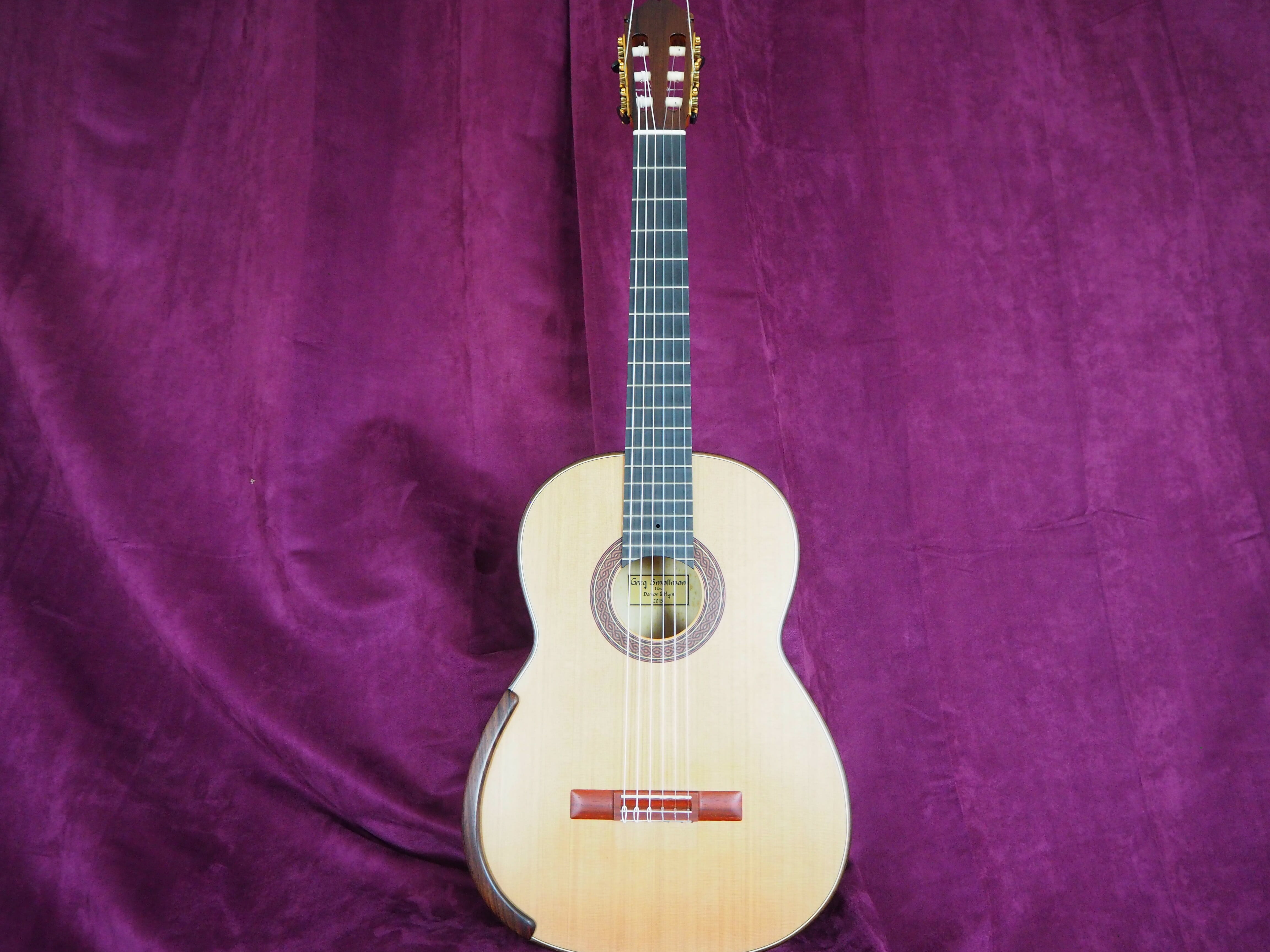 Luthier Greg Smallman & Sons classical guitar 2015 - Classical concert ...