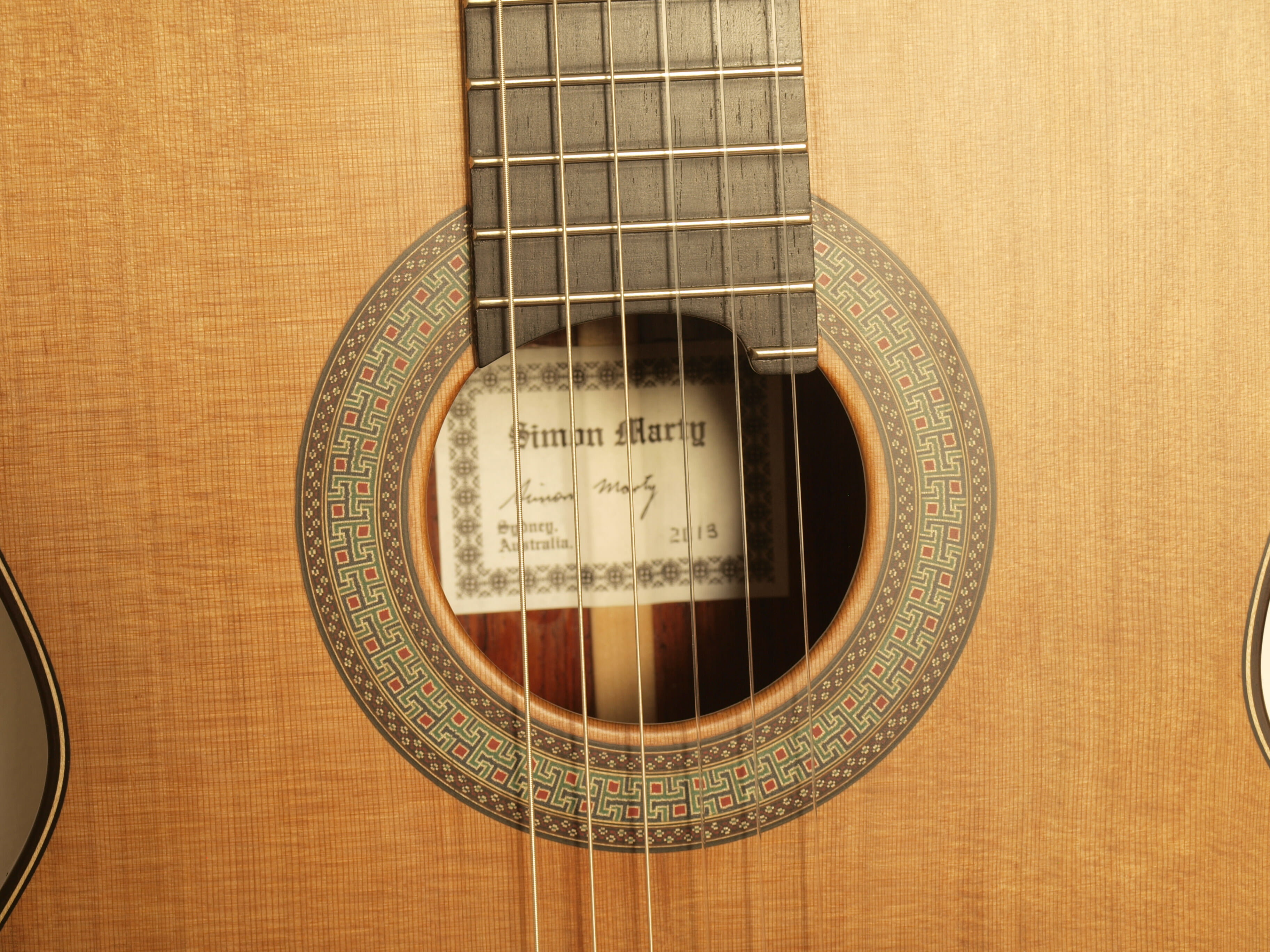 Luthier Simon Marty classical guitar 2013 - Australia - Classical ...